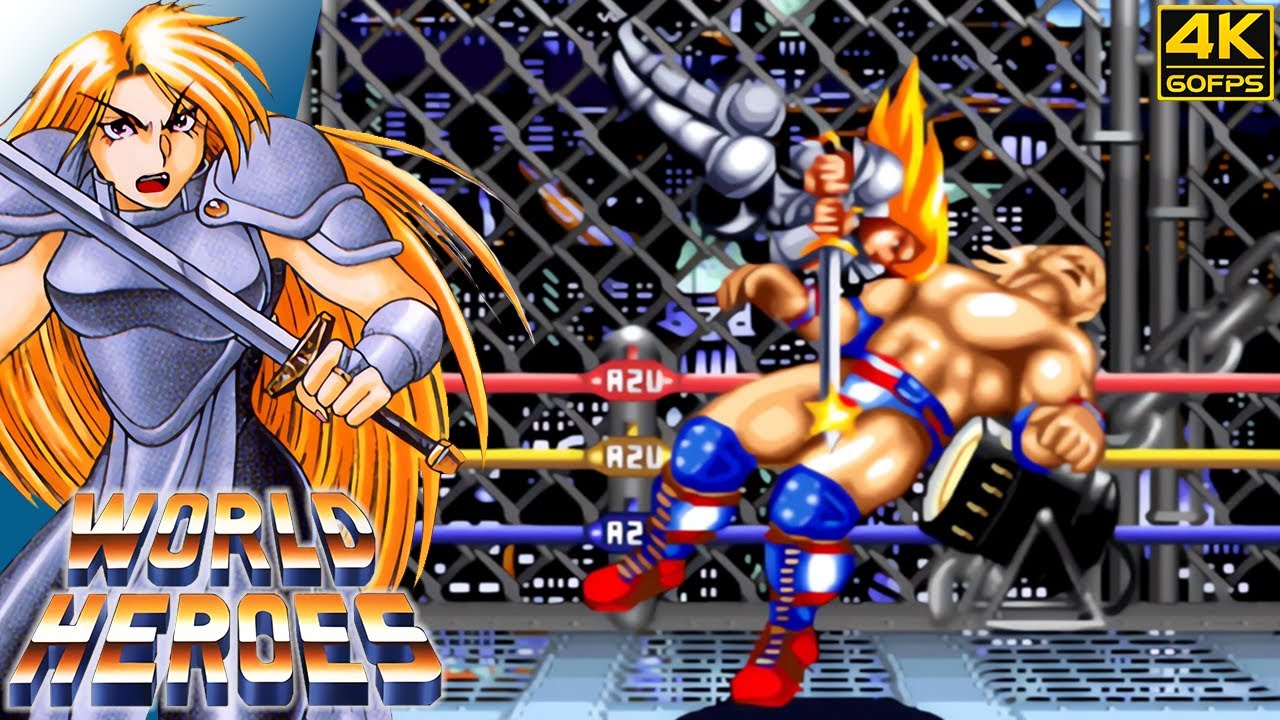 World Heroes - Janne D'Arc (Arcade / 1992) 4K 60FPS - YouTube