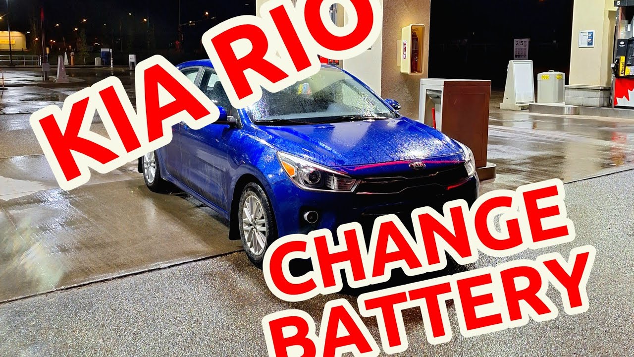 Kia Rio Battery Replacement | 2-Minute Tutorial - YouTube