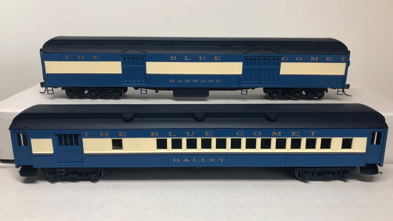 Project Blue Comet in HO Part 2 Barnard, Halley and some changes - YouTube