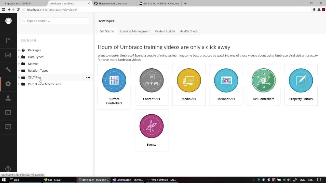 Setting up Umbraco Iconator - YouTube