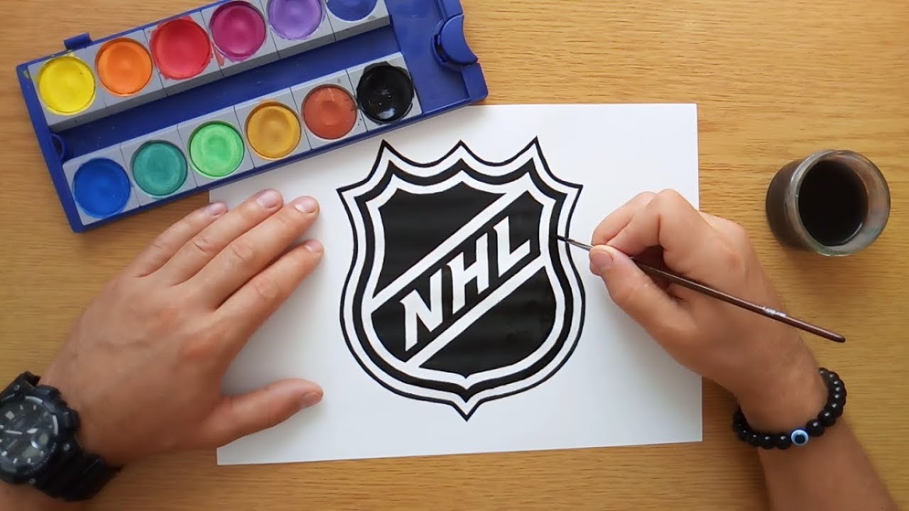 How To Draw The NHL Logo YouTube how-to-draw-the-nhl-logo-youtube