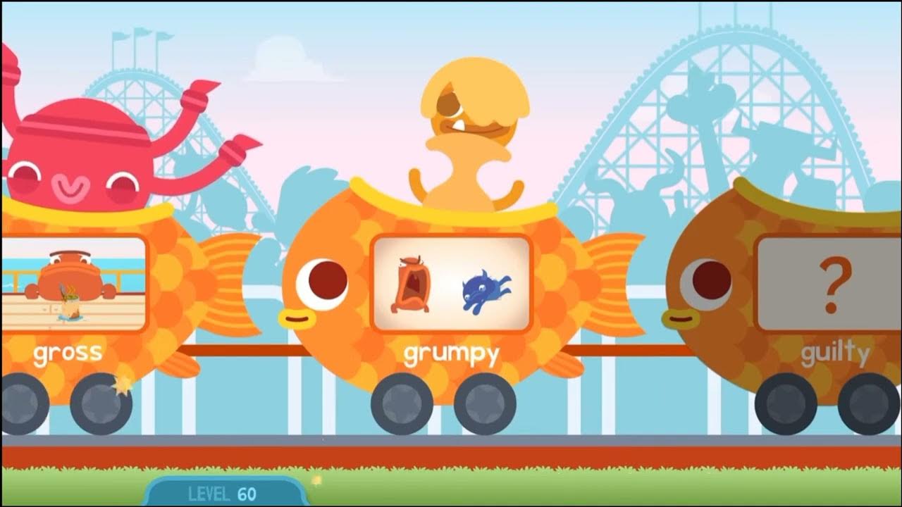 Endless roller coaster lesson 60.. Vocabulary words and sentences - YouTube