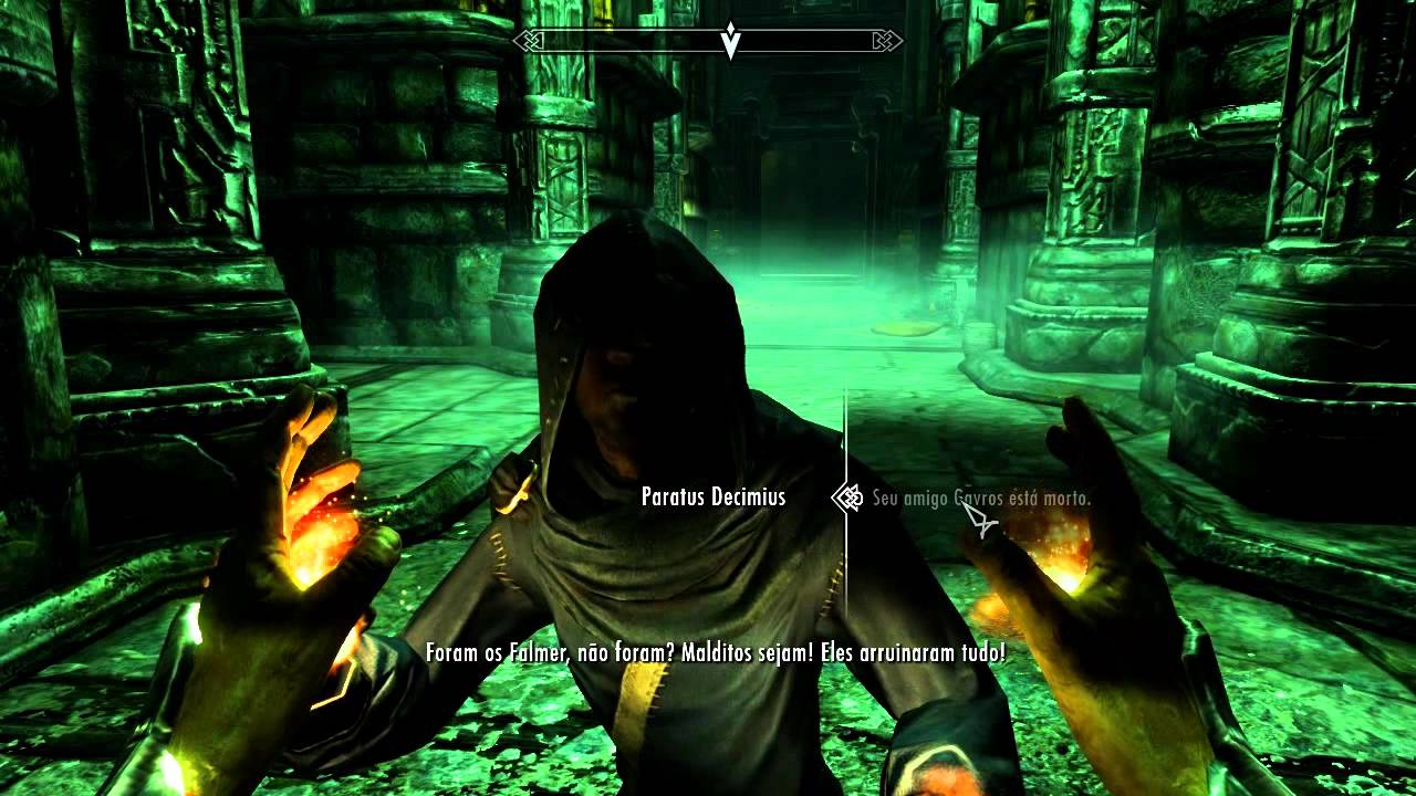 Let's Play Skyrim - Ep.27 Mzulft Aedrome [BR] - YouTube