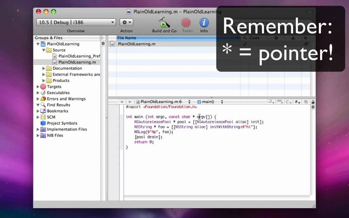 Mac Programming Lesson 2 part 1 - YouTube