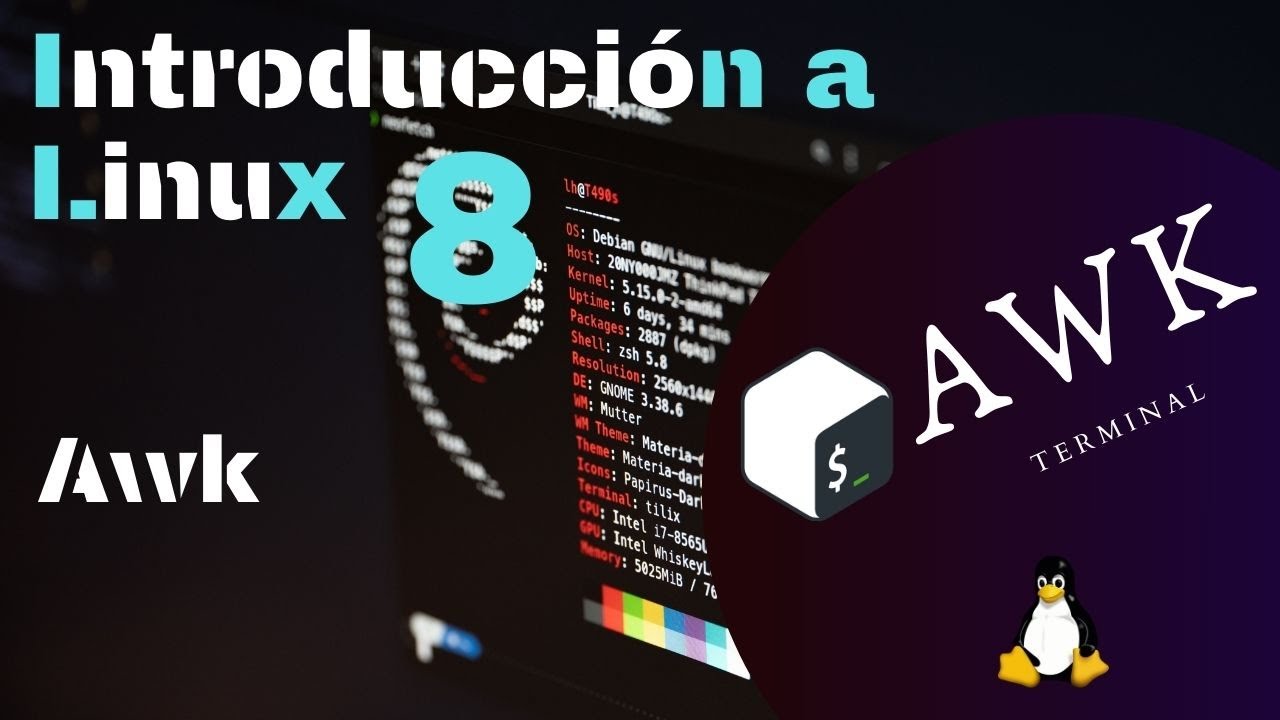 Awk | Linux #linux #bioinformática - YouTube
