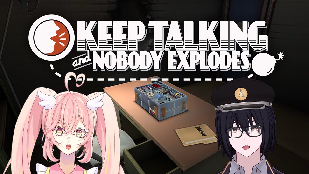 【KEEP TALKING AND NOBODY EXPLODES】this isn't gonna end well... (feat. @primroserin ) - YouTube