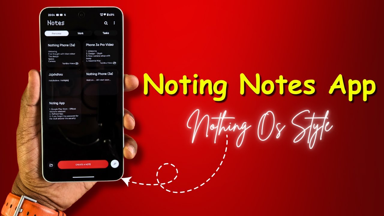 Noting Notes App is Now on Play Store – The Ultimate Nothing OS 3.0 ...