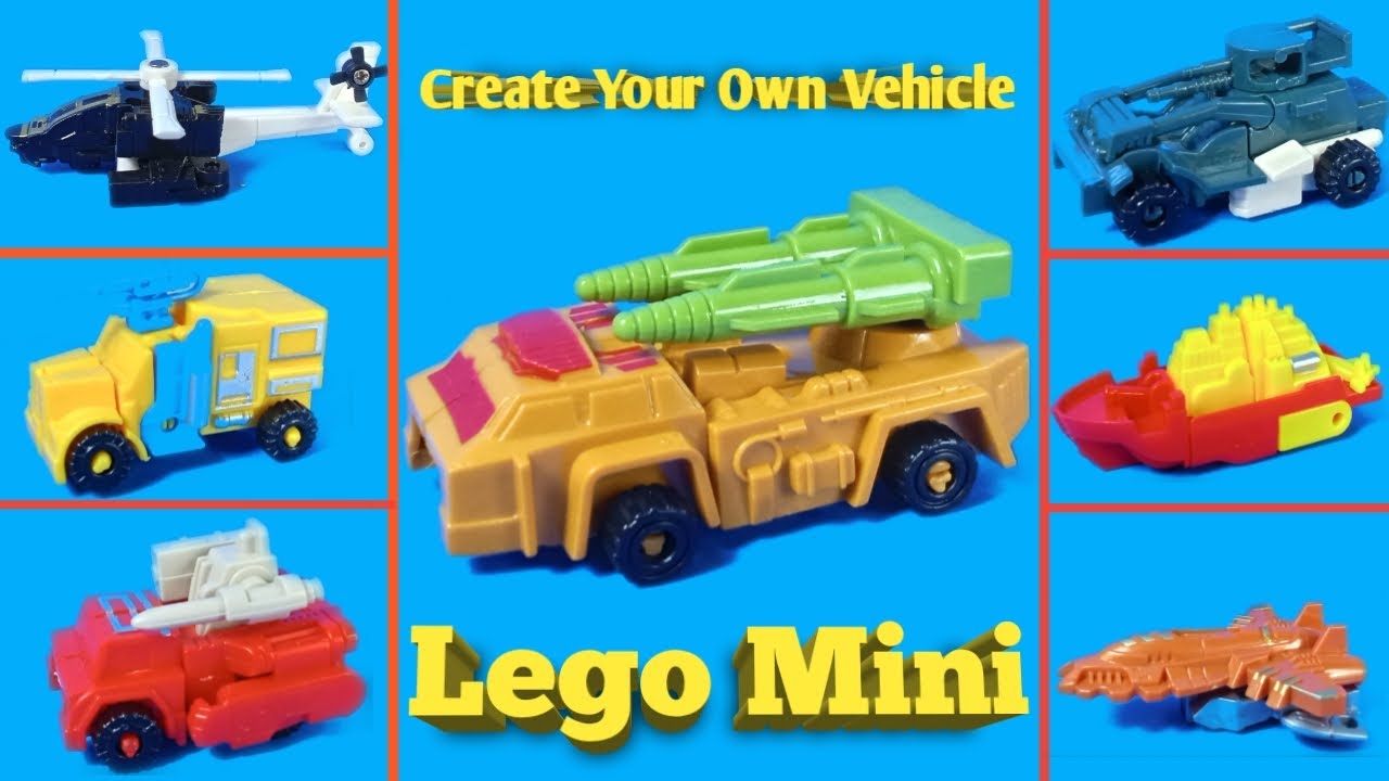 LEGO Mini Vehicles Military (Tutorial) - YouTube