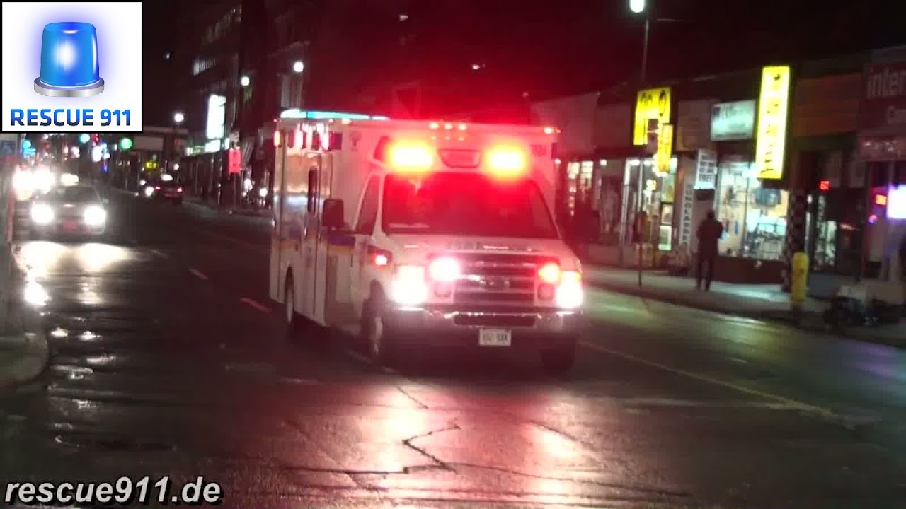 [Toronto] Paramedic Ambulance County of Simcoe - YouTube