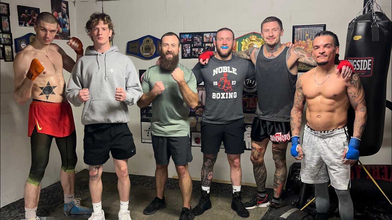 Zak Noble Kelly boxing training - YouTube