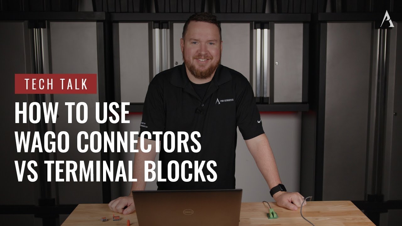 How to Use Wago Connectors vs Terminal Blocks on Pro Acoustics Tech ...