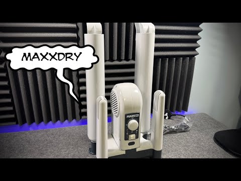 MaxxDry Heavy Duty Boot, Shoe & Glove Dryer - YouTube