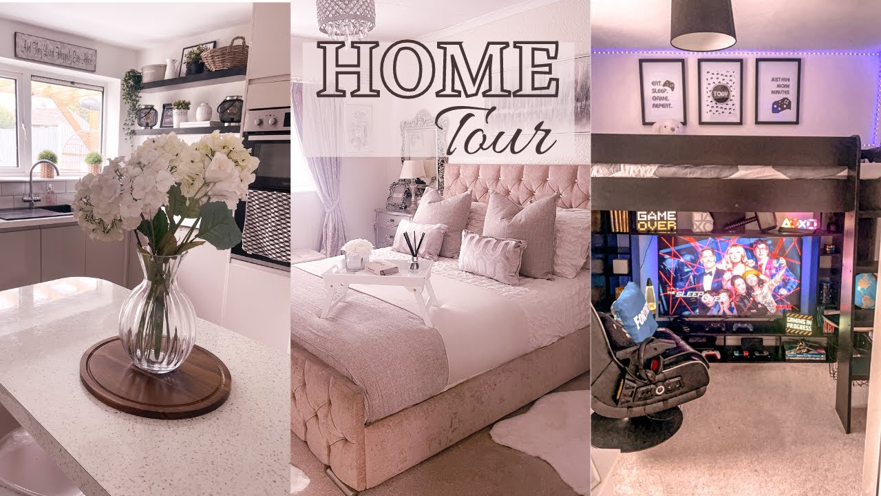 FULL UK HOUSE TOUR | LUXE ON A BUDGET | FAMILY HOME TOUR - YouTube