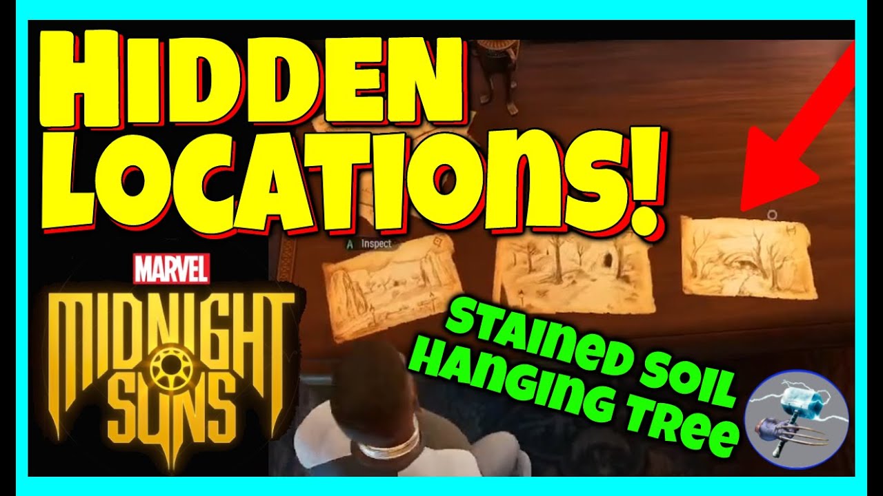 Hanging Tree & Stained Soil Location Revealed!! Marvel's Midnight Suns ...