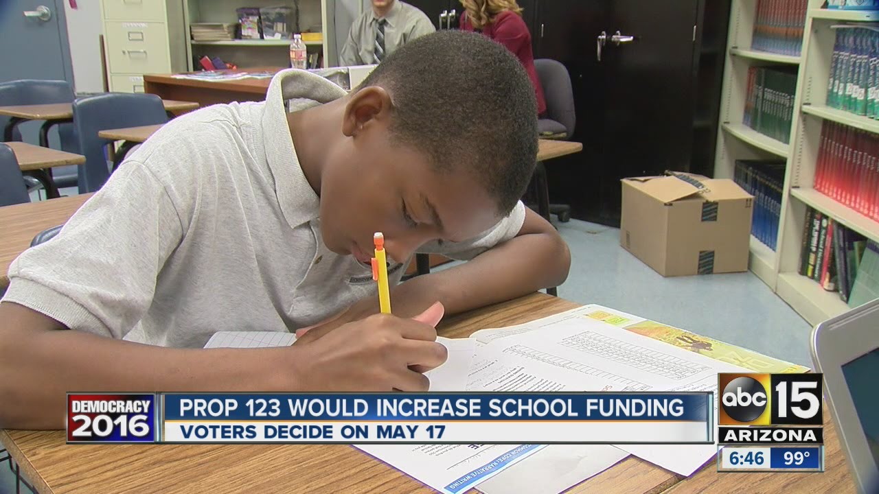 Prop 123 would increase school funding - YouTube