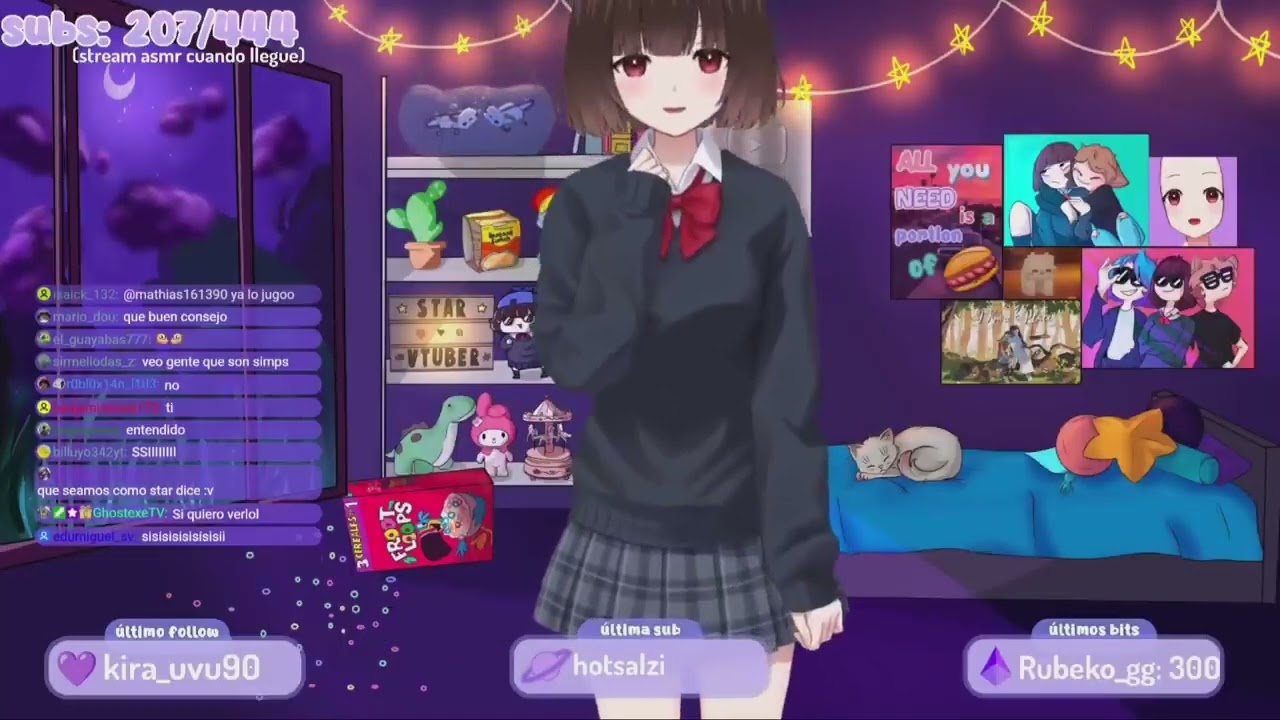 StarVTuber muestra su cuerpo completo :o - YouTube
