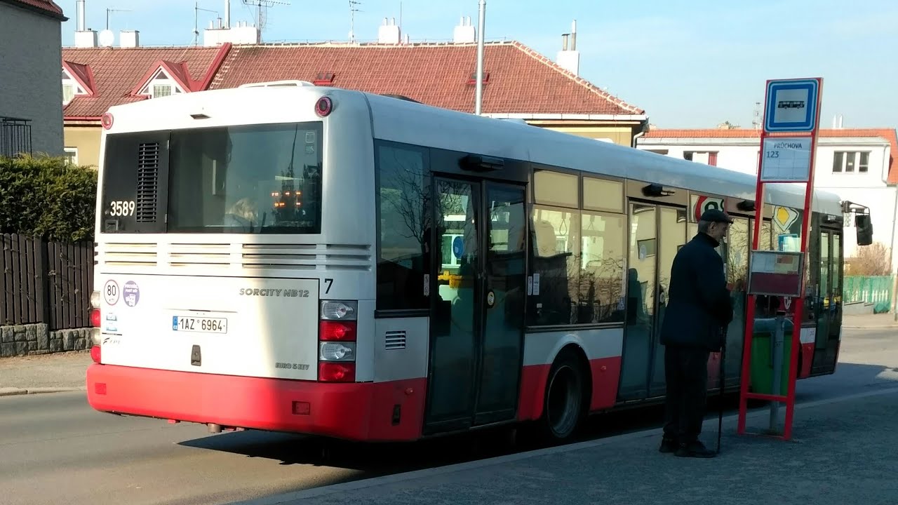 SOR NB 12 ev. č. 3589 na lince 137 - 30.11. 2021 - Dpp - YouTube