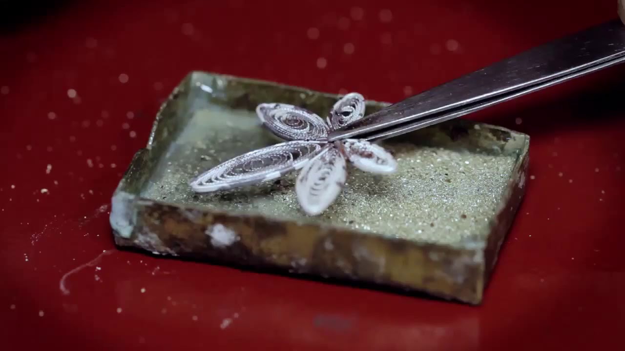 Tutorial Silver Earring (Silversmith) - YouTube