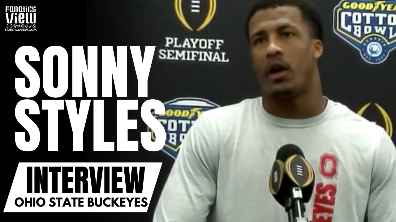 Sonny Styles Discusses Texas Longhorns Impressions, Ohio State Buckeyes ...