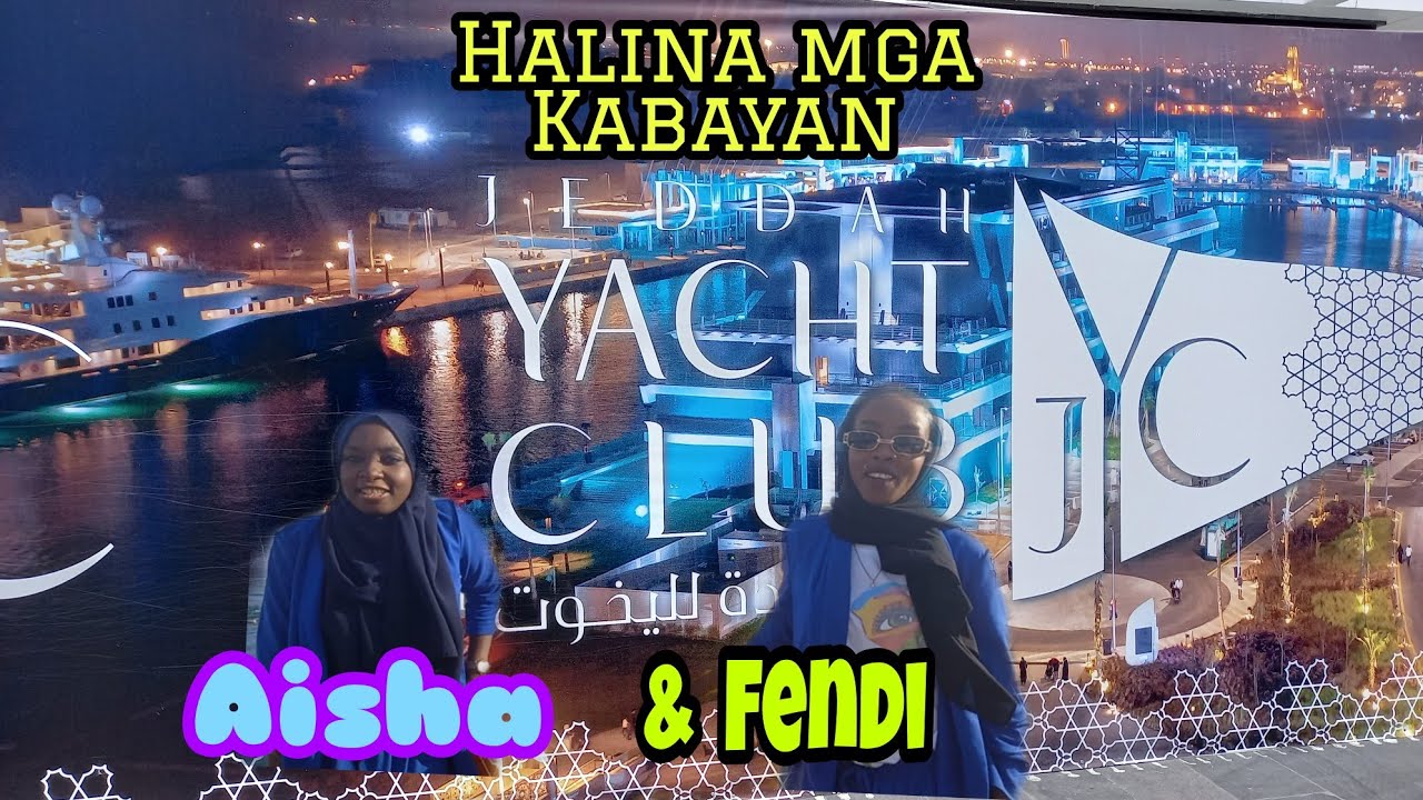 The yatch club Jeddah a tourist place with new Friend from Chad. - YouTube