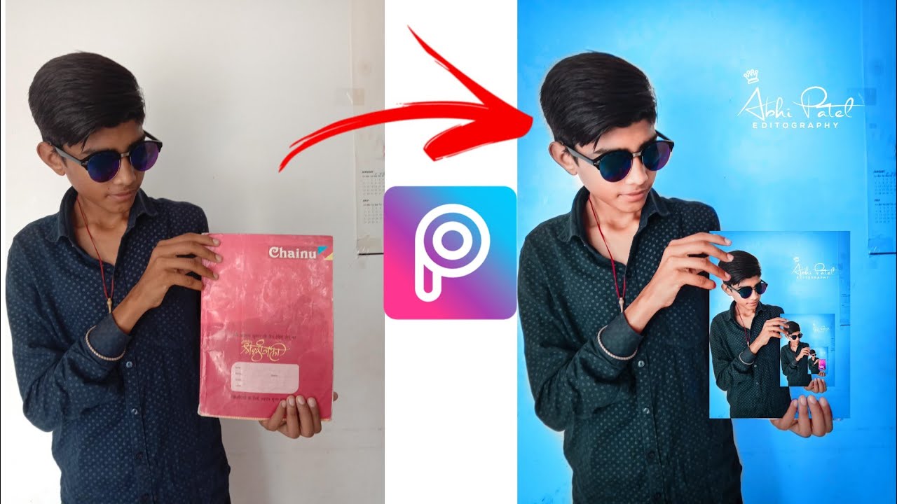 New creative photo editing tutorial by PicsArt|like|comments|share ...