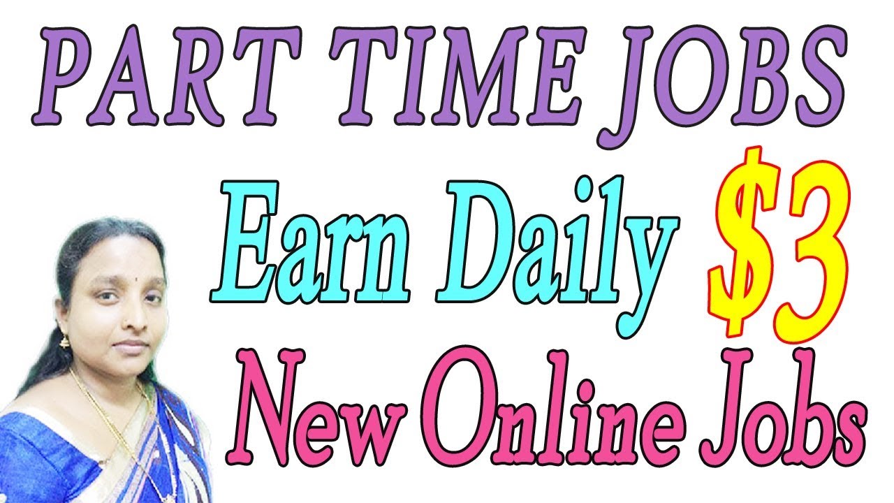 Earn Money $3 Daily | Part Time Jobs | New Online Jobs in Tamil - YouTube