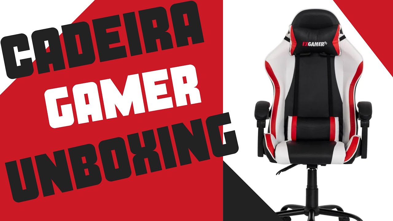 Unboxing cadeira FX gamer! - YouTube