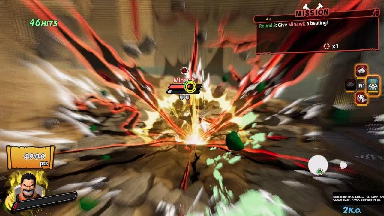 GARP VS MIHAWK - True Coliseum King | Onepiece: Pirate warrior4 - YouTube