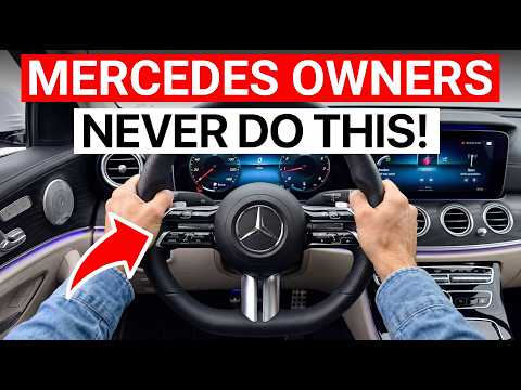 Mercedes-Besitzer aufgepasst! Bitte tun Sie Ihrem Mercedes NIEMALS DAS an (15 teure Fehler)