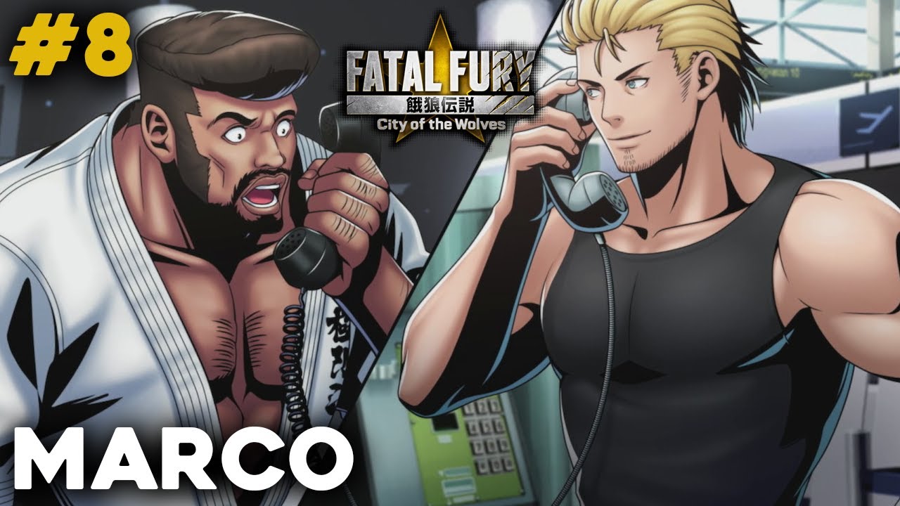 RYO Y YURI APARECEN! MARCO ARCADE HISTORIA #8 | FATAL FURY CITY OF THE ...
