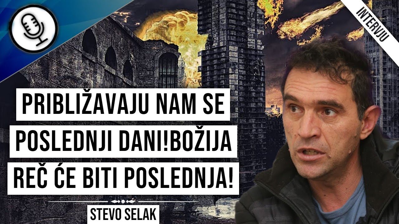 Stevo Selak-Božija reč će biti poslednja! - YouTube