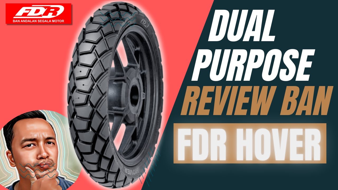 Review ban depan matic tubeless dual purpose Federal FDR HOVER Vario ...