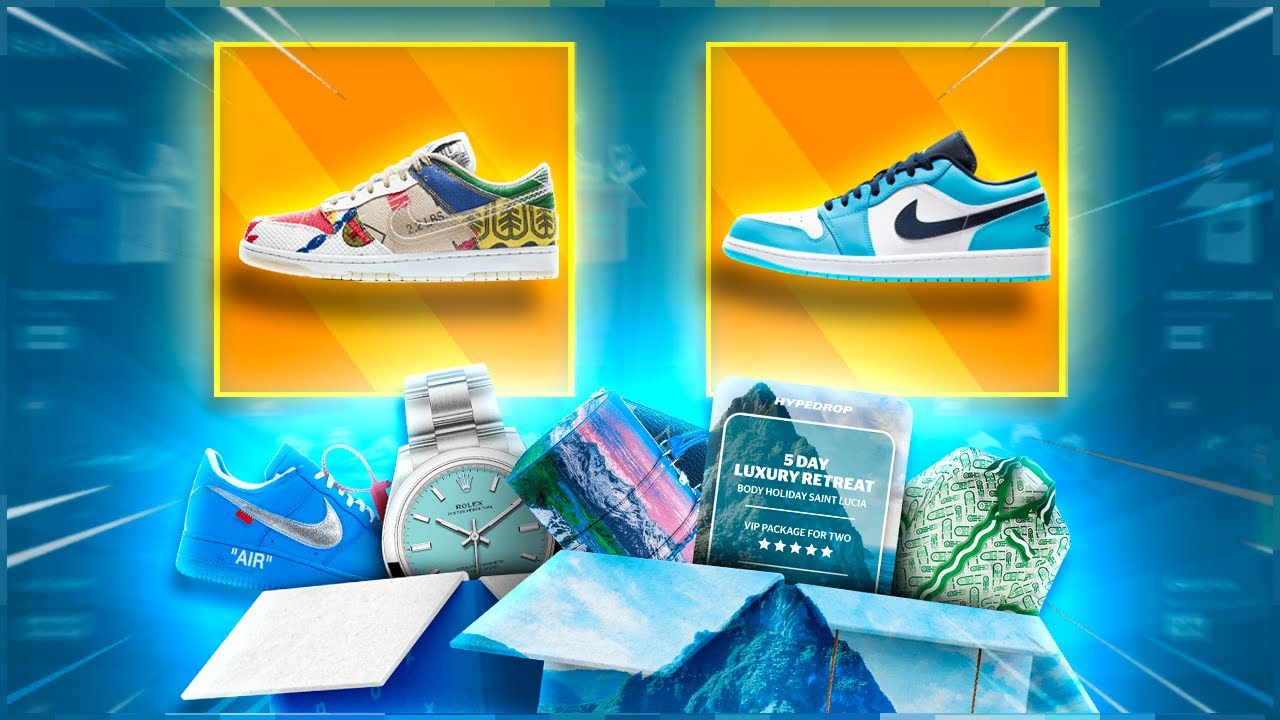 HUGE ALL IN HYPEDROP CASE BATTLE WITH NEW CASES... - YouTube