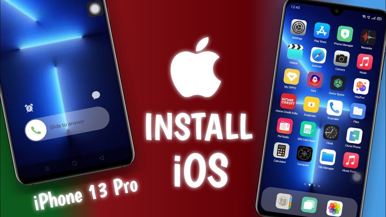 How To Install iPhone 13 pro In Any Android Phones?? - YouTube