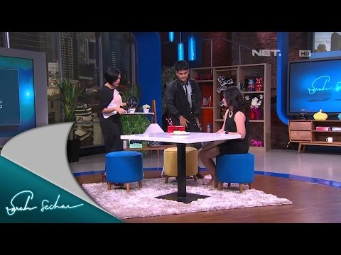 Gracia Indri dan Dwi Andhika main games Menebak Kata