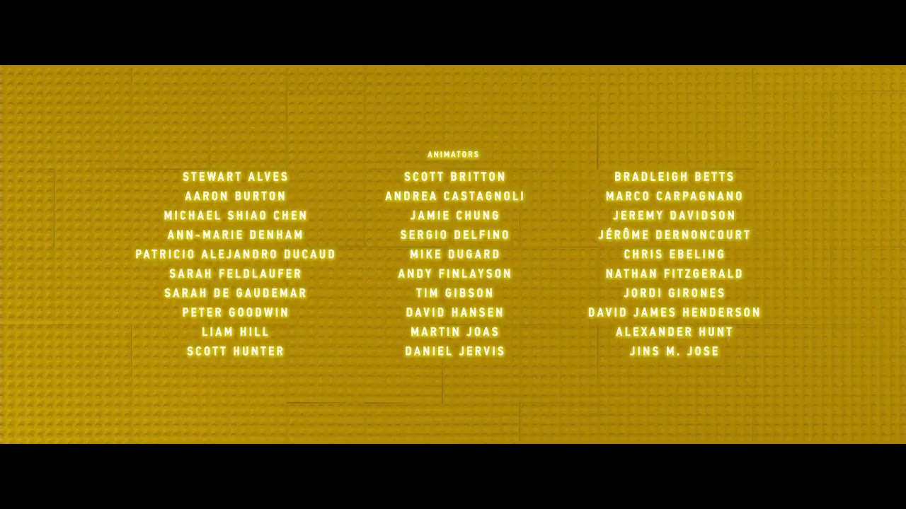 The Lego Batman Movie (2017) End Credits Edited - YouTube