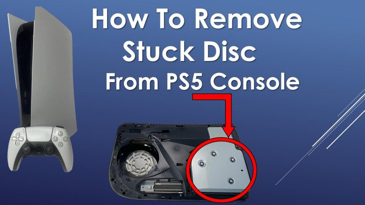 PS5 – Blu-ray Drive Models Only – How to remove a Stuck Disc from your ...