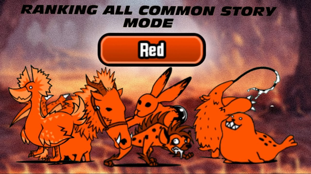 ranking RED enemies from least annoying to most annoying - battle cats - YouTube