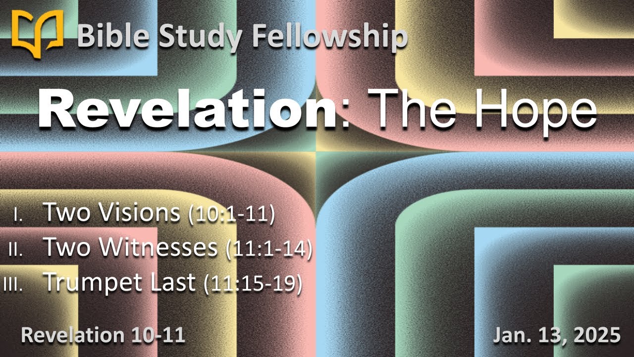 BSF Westerville Ohio Men's Study: Revelation - 15 - YouTube