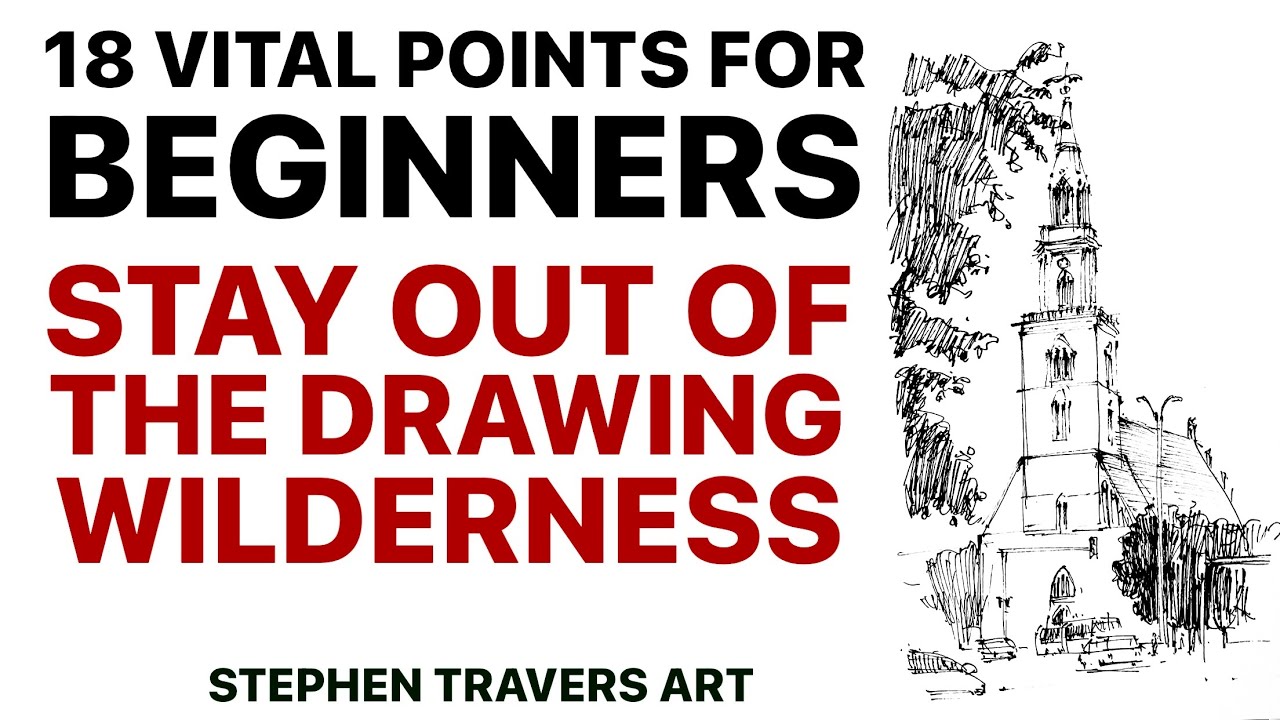 Lost in Drawing Beginner's Wilderness? 18 Ways to Stay Out! - YouTube
