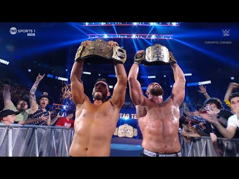 DIY NEW TAG TEAMS CHAMPIONS - WWE Smackdown, July 5th 2024 - YouTube