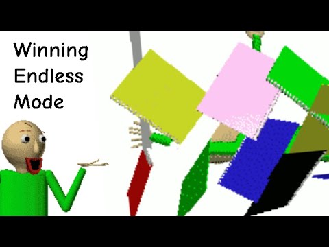Baldi's Basics Classic: Winning Endless Mode (somehow!?) - YouTube