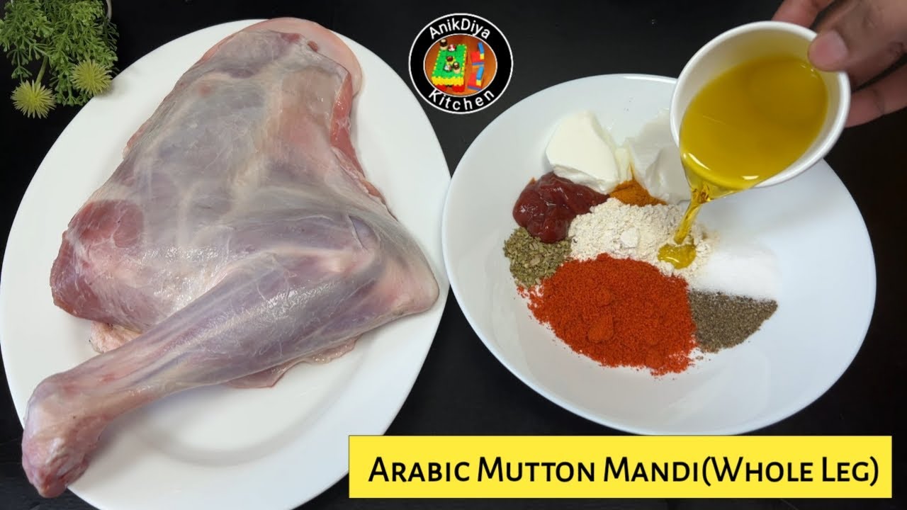 EID 2023 Mutton Mandi Recipe |مٹن منڈی| Whole Lamb Leg Mandi | 🇦🇪💕 ...