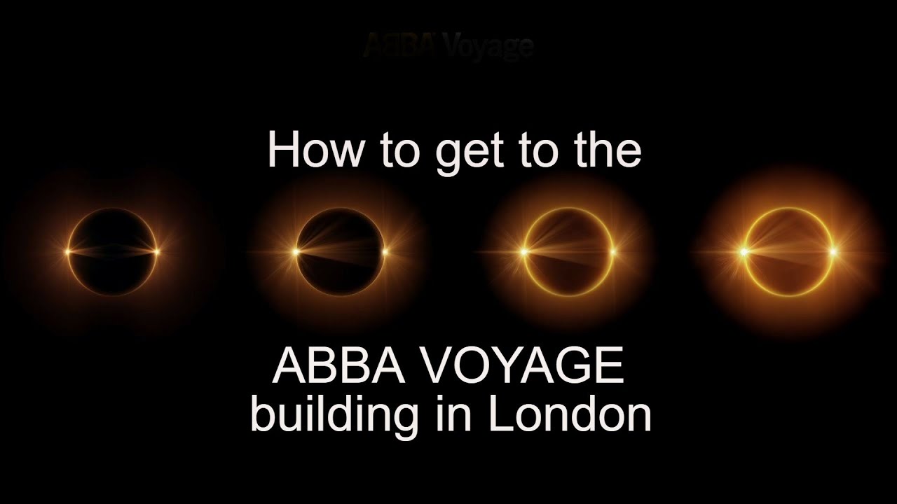 ABBA VOYAGE ARENA HOW TO GET THERE BY TRAIN - YouTube