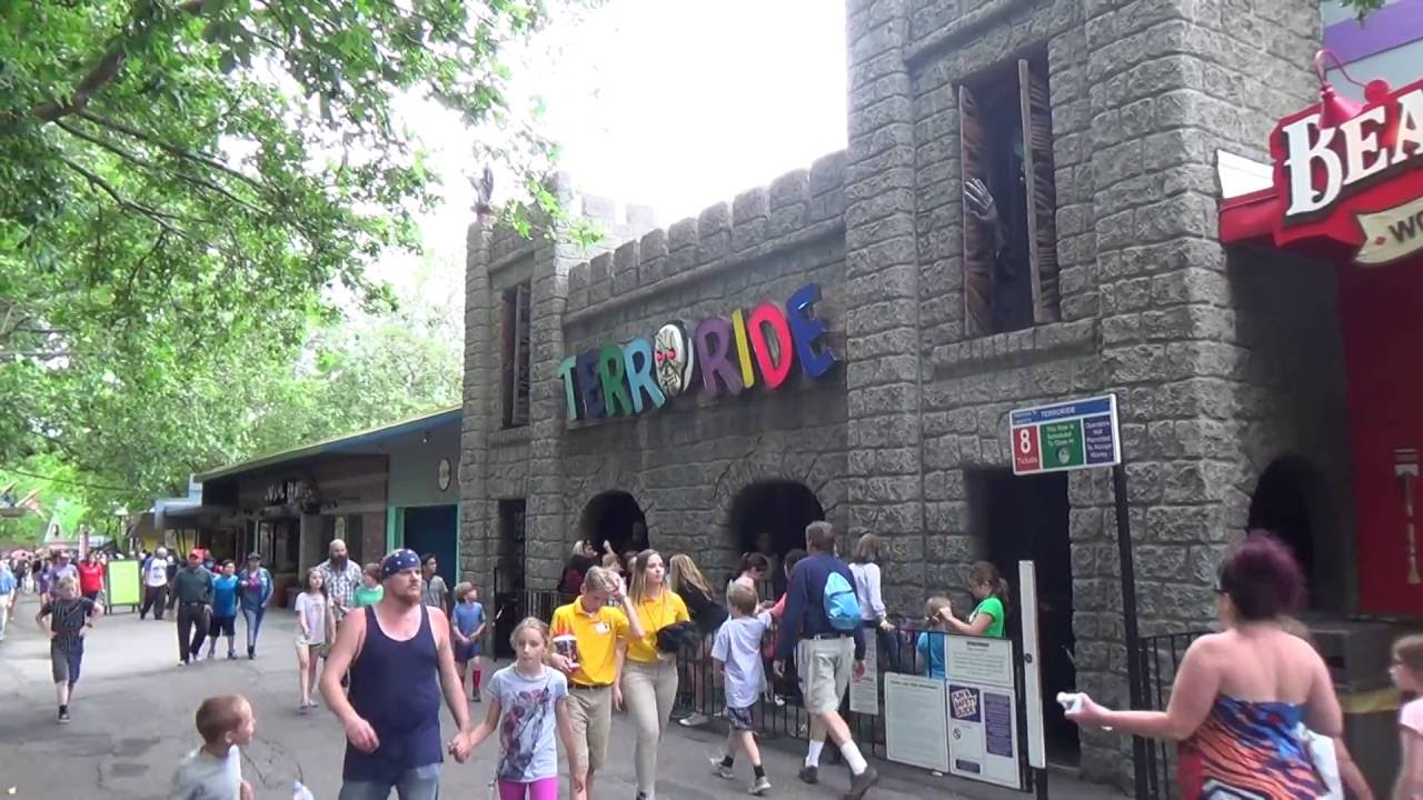 Terroride at Lagoon Amusement Park - YouTube