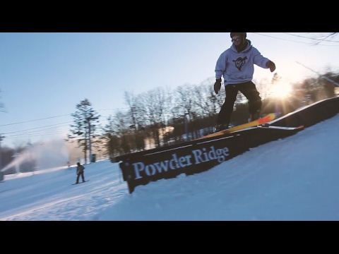 Powder Ridge Connecticut: Quick Ski Edit - YouTube