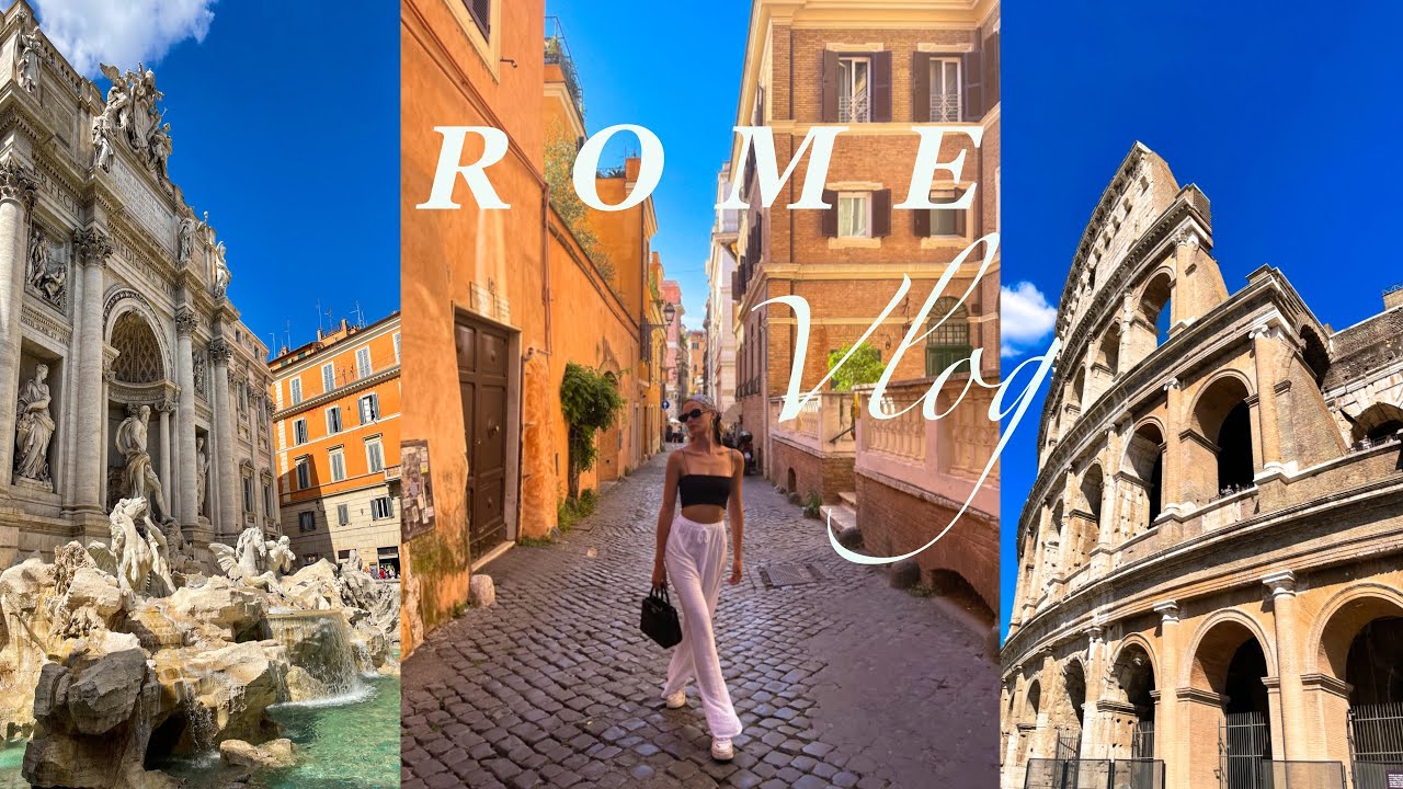 ROME TRAVEL VLOG | Pt. 1 | exploring Rome - Spanish Steps, Pantheon ...