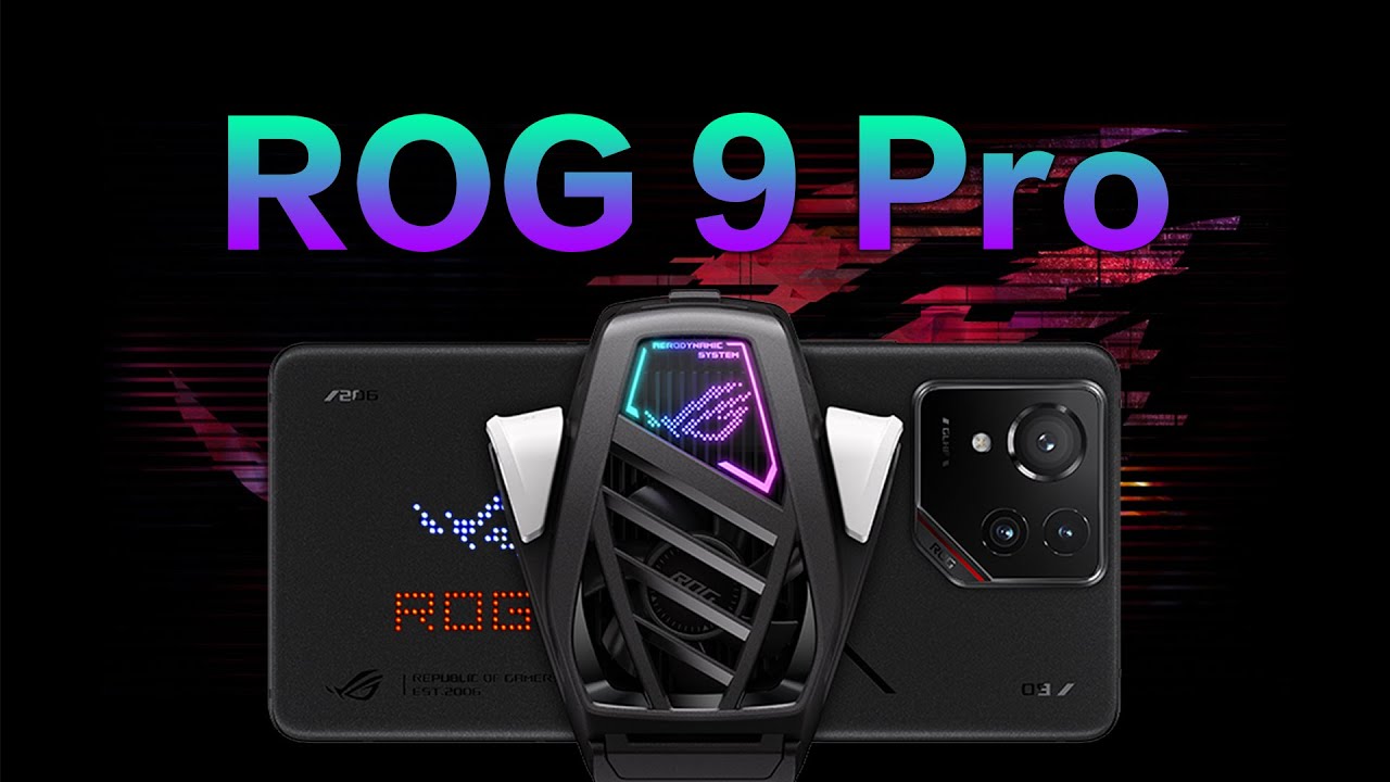 「ROG 9 Pro」开箱、测试、使用体验——性能炸裂！黑科技拉满！ - YouTube