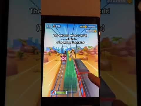 The subway surfers world record (2,147,483,647)