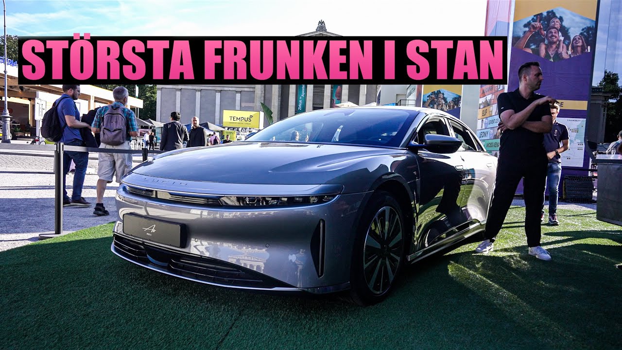 Lucid Air – Bilen som är skapad av fd Tesla-chefer - YouTube